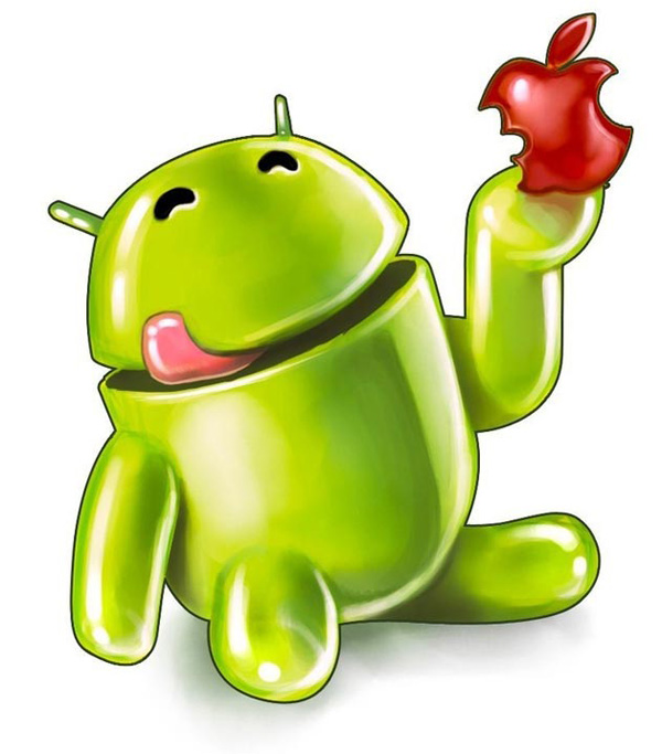 Android-Eating-Apple - SpeedTest.pl Wiadomości